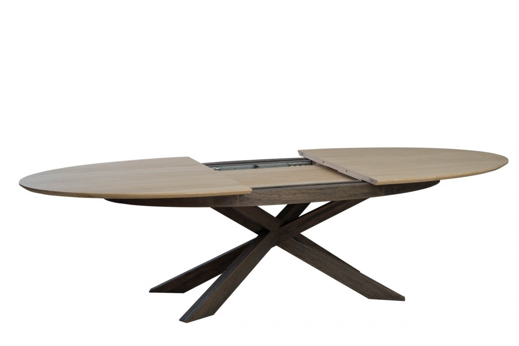 Table ovale 220cm extensible Infinity chêne massif Le Magasin du Pin